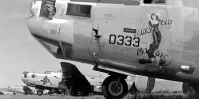 Consolidated B-24 Liberator boneyards, scrapping and smelting after ...