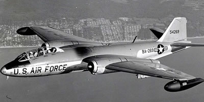 U.S. Air Force Martin B-57 Canberra bomber history, deployment and ...