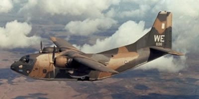 C-123 Provider of the U.S. Air Force, history and photographs