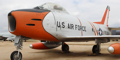 U.S. Air Force F-86 Sabre jet fighter, history, specifications ...
