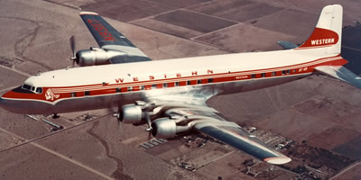 Early propliners of the past, the DC-3, DC-6, DC-7, Constellation ...