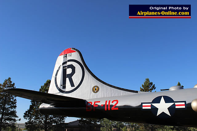 Boeing B-29 Superfortress Legal Eagle II, on display in Rapid City near ...